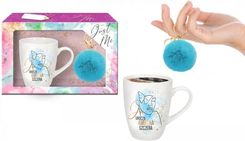 Bgtech Just Me Zestaw Kubek Baryłka 300Ml+Pompon Niebieski Ja Urocza ...