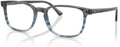 Ray Ban Rx 5418 8254 Striped Grey & Blue (54-19-145) - Opinie i ceny na ...