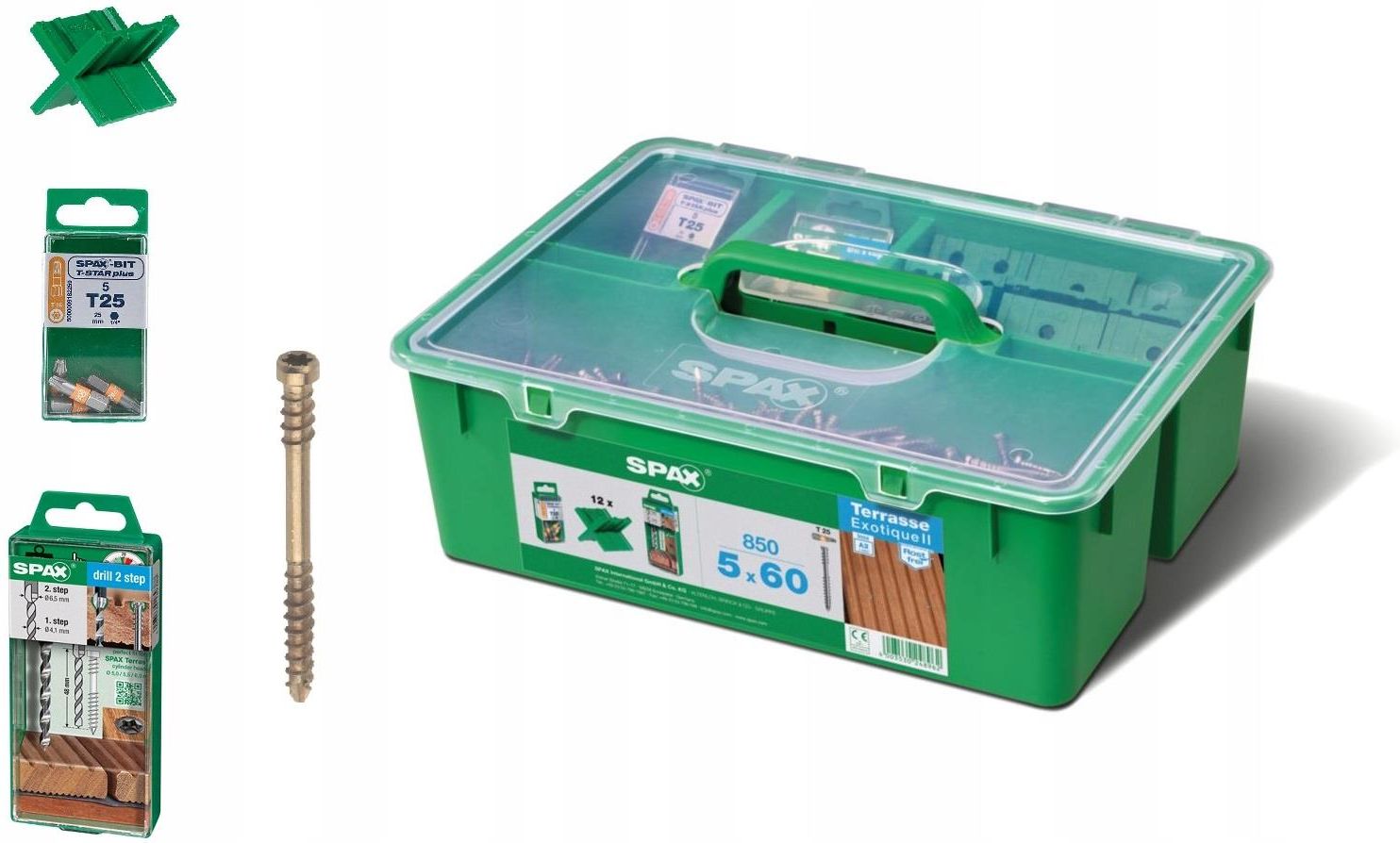 Spax Wkręty Tarasowe A2 Stare Złoto 5X60mm 850 Box - ceny i opinie ...