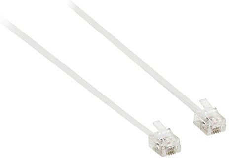 Valueline Kabel Telefoniczny (Rj11 5 M) Biały - Opinie i ceny na Ceneo.pl