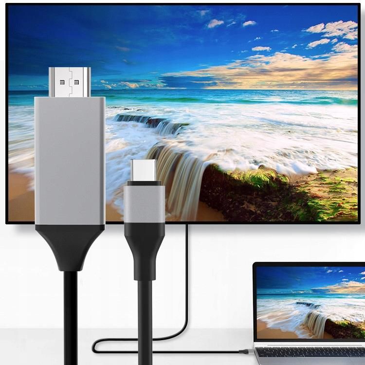 Dream Kabel Hdmi Usb-C 3.1 Typ C Adaper Mhl 2M 4K - Opinie i ceny na Ceneo.pl