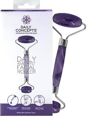 Kosmetyki do masażu Daily Concepts Wałek Do Masażu Twarzy Amethyst Facial Roller - Opinie i ceny ...