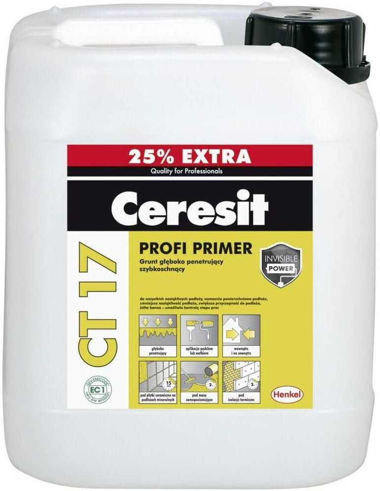 Ceresit Grunt Głeboko Penetrujacy Ct17 10L - Opinie i ceny na Ceneo.pl