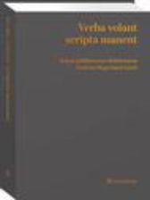 Verba volant, scripta manent. Księga jubileuszowa dedykowana Profesor Bogusławie Gneli (PDF ...