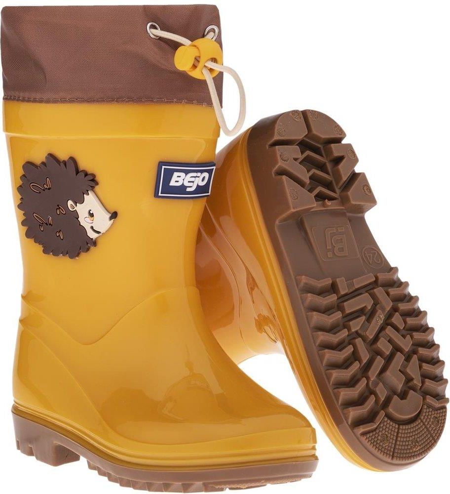 Bejo, Kalosze Kai Wellies Kids Golden Rod/Rubber, rozmiar 22 - Ceny i ...