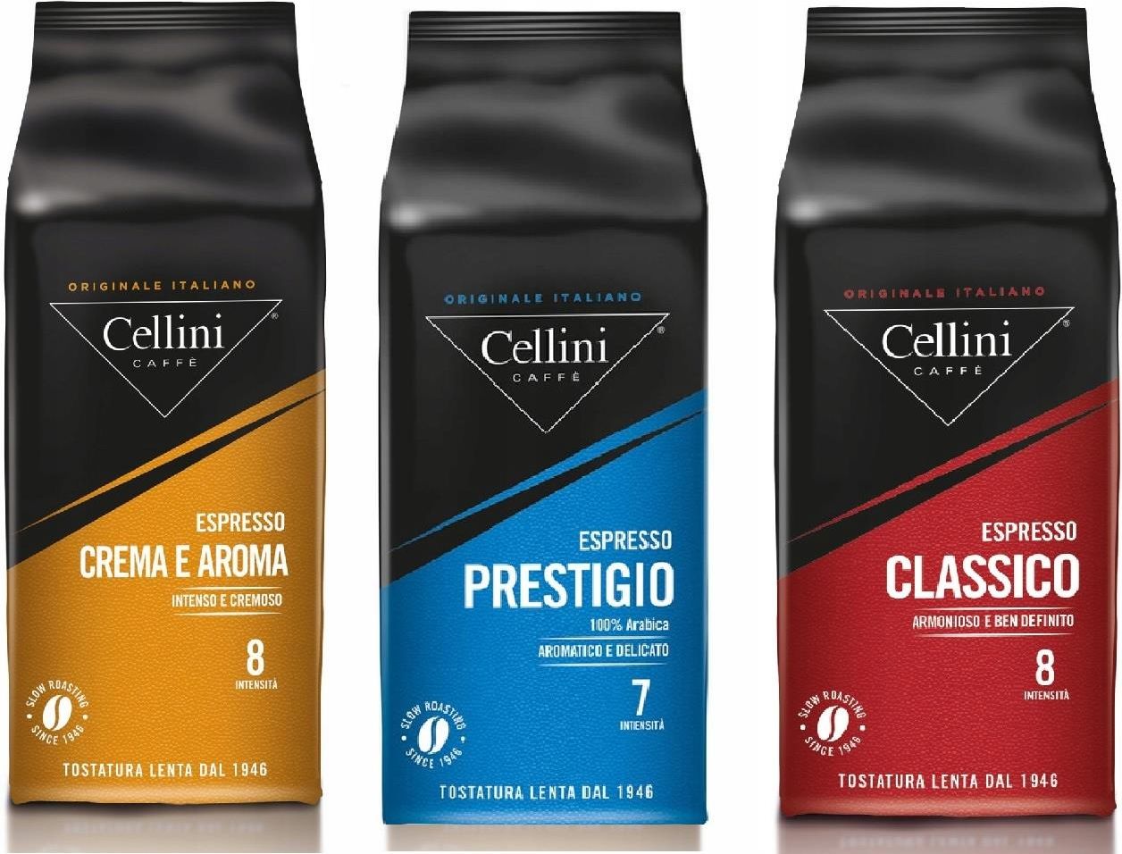 Kawa Cellini Crema Prestigio Classico 3X1Kg - Ceny i opinie - Ceneo.pl