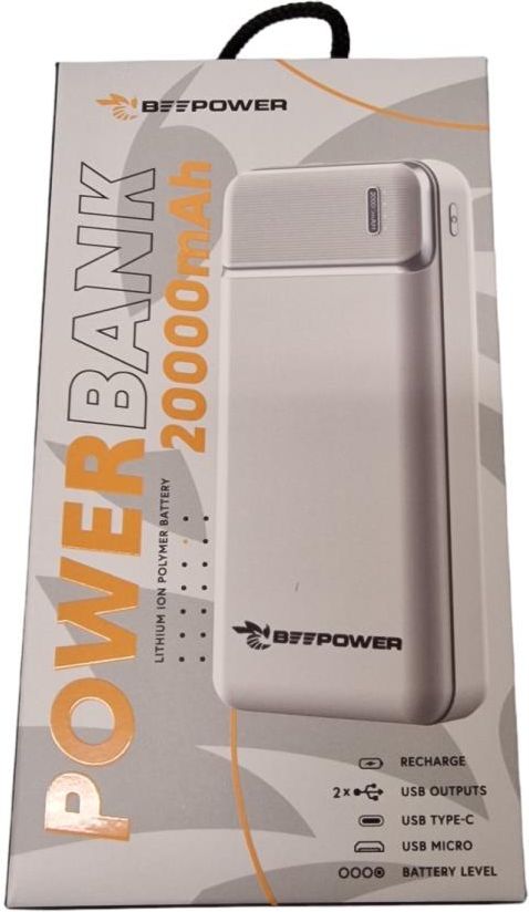 Powerbank BeePower Power Bank - BP-20 20000mAh 2.1A 2 x USB - Opinie i ceny na Ceneo.pl