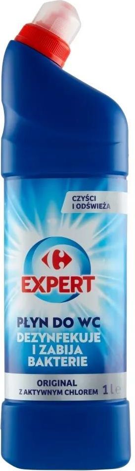 Carrefour Expert Płyn do WC original z aktywnym chlorem 1 l - Opinie i ...