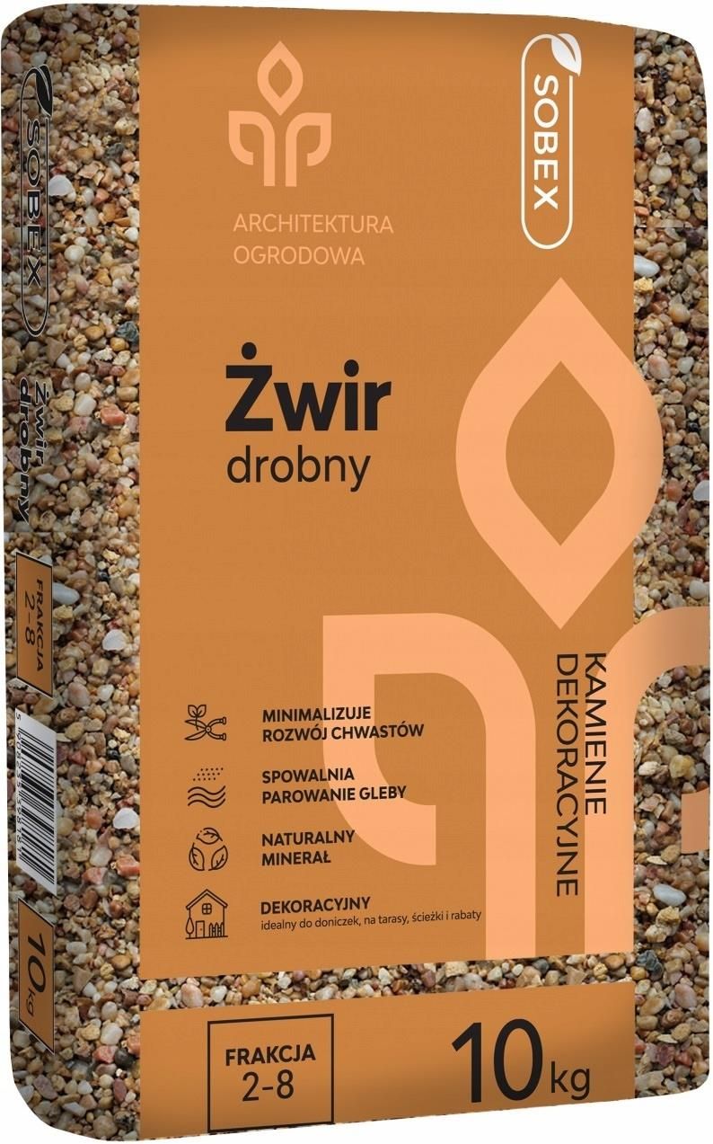 Sobex Żwir Drobny 10Kg 2-8 - Ceny i opinie - Ceneo.pl