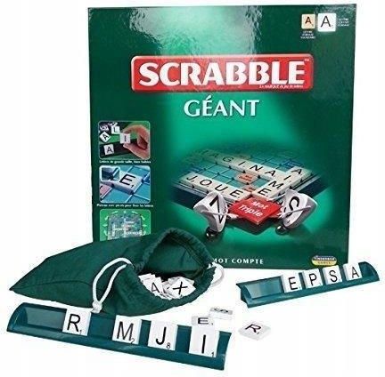 Megableu Scrabble Geant (wersja francuska) - Gra planszowa. Ceny i ...