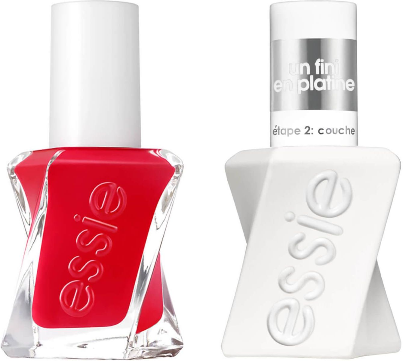 Essie Gel Couture Rock The Runway And Clear Topcoat Nail Polish Zestaw ...