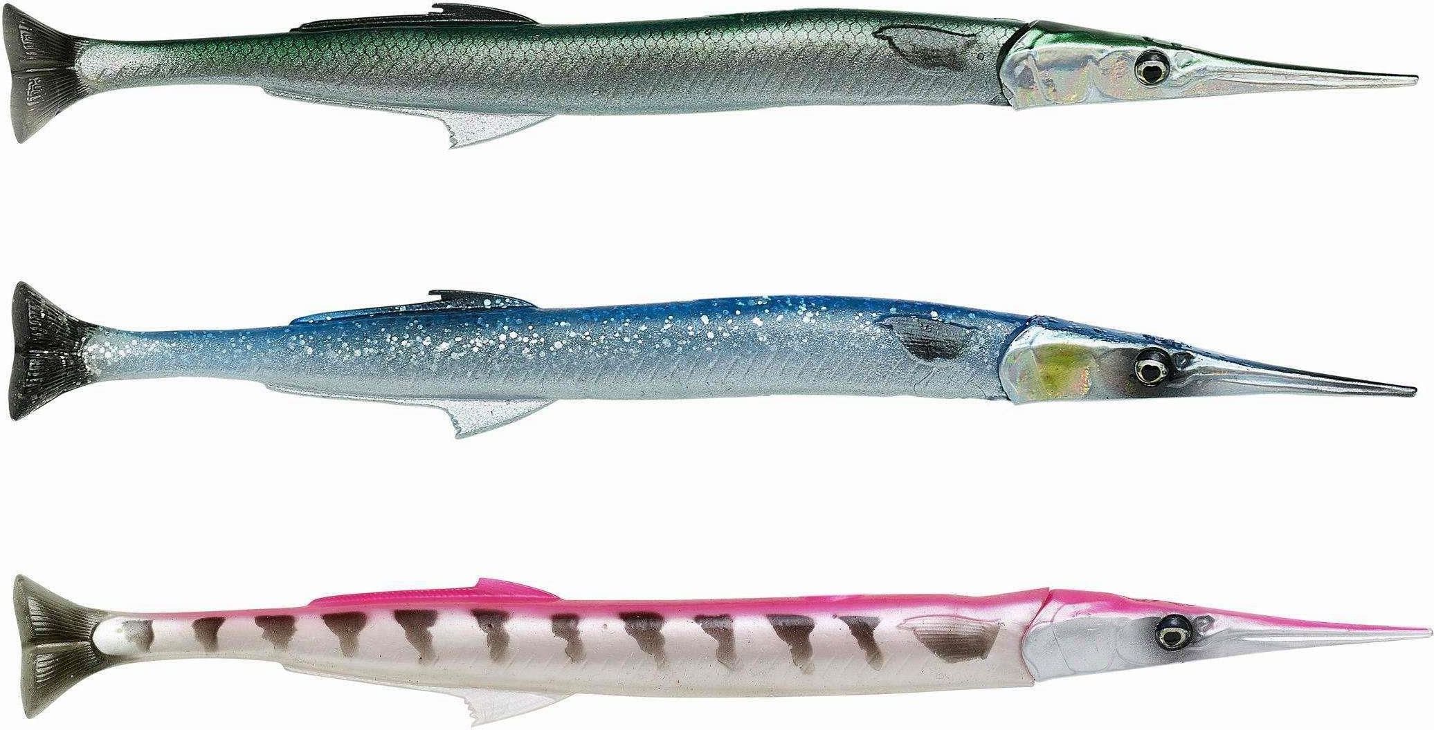 Savage Gear Guma 3D Line Thru Needlefish 30 Pink Barracuda 134564 ...