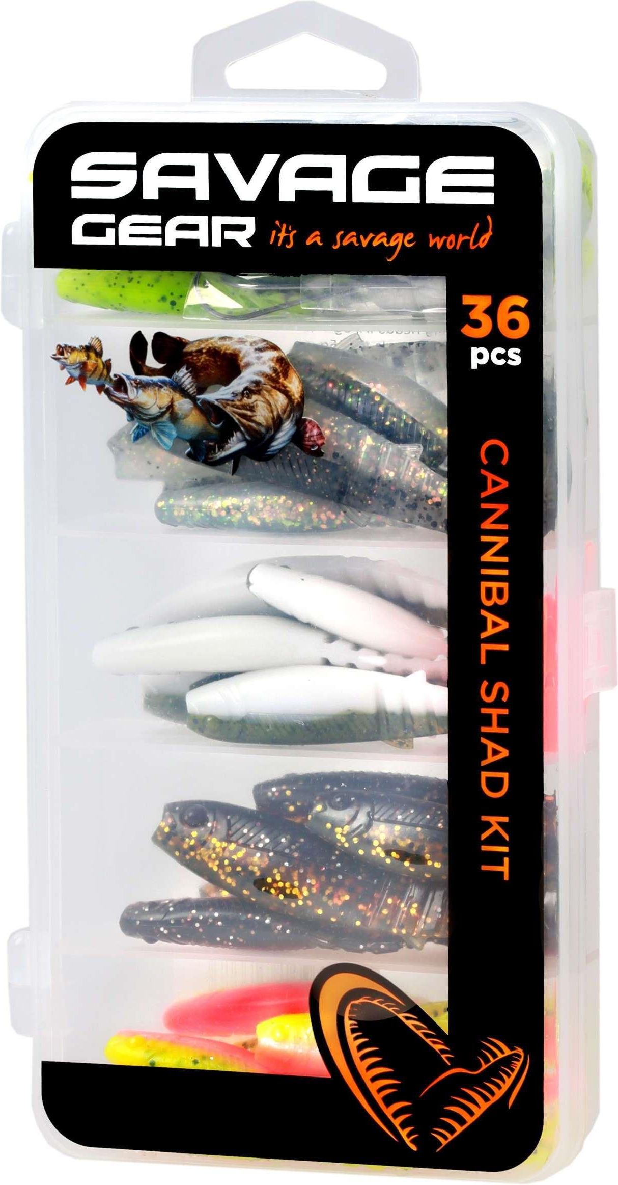 Savage Gear Zestaw Przynęt Cannibal Shad Kit 10 Mix 168058 - Ceny i ...