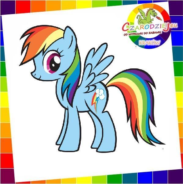 Naklejki Na Ścianę My Little Pony Rainbow Dash 267495 Room Decor ...