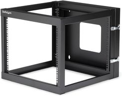 Startech.Com 8U 22In Depth Hinged Open Frame Wall Mount Server Rack ...