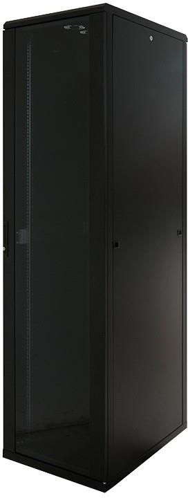 Logilink - 42U Freestanding Rack 1500 Kg Black Glass,Steel 48.3 Cm (19 ...