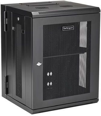 Startech.Com 15U 19 Wall Mount Network Cabinet - 16 Deep Hinged Locking ...