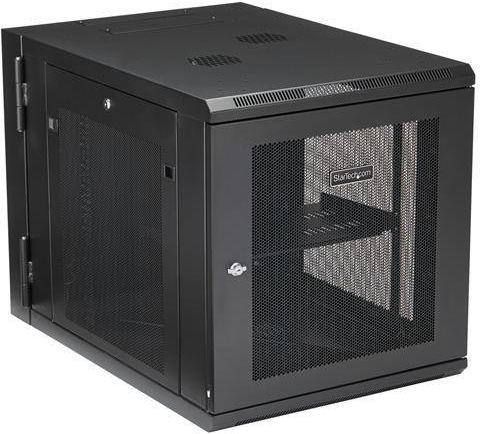 Startech.Com 12U 19 Wall Mount Network Cabinet - 4 Post 24 Deep Hinged ...