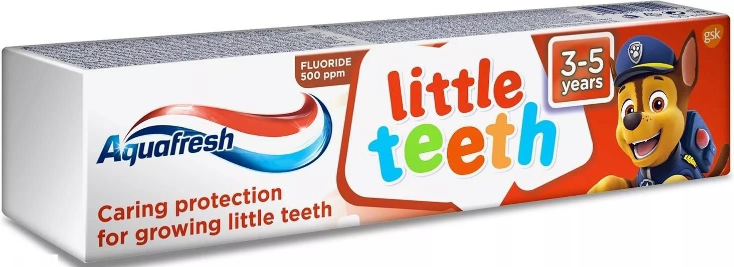 Aquafresh Little Teeth Paw Patrol 3-5 lat 75 ml - Ceny i opinie - Ceneo.pl