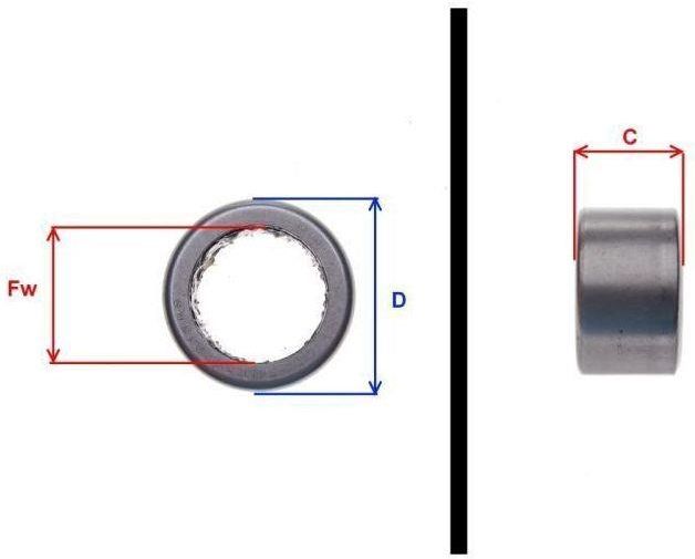 Wilmat Łożysko Hk 202918 Rs Igiełkowe Sprzęgła Do Skutera 4T Gy6 139Qmb ...