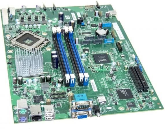 Hp Systemboard Dl120 G5, Socket Lga775, 1 X Cpu, 4 Ram / 2X Ps/2, Usb ...