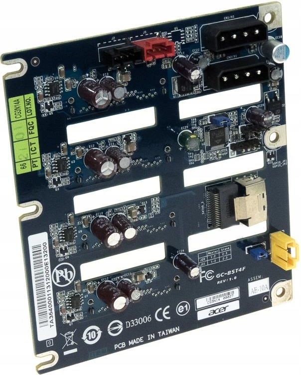 Acer Gc-Bst4F 4X Sas/Sata Backplane Board (CG3N14) - Opinie i ceny na ...