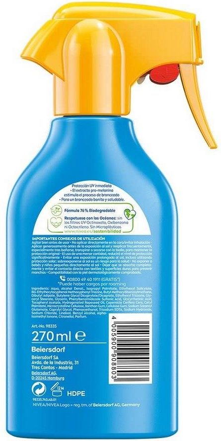 Nivea Spf 30 Sun Bronzer Spray Do Opalania 270 ml - Opinie i ceny na ...