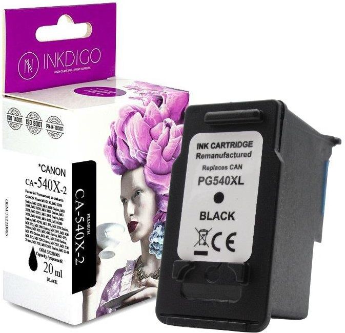 Inkdigo Pg-540 Xl Zamiennik Do Canon Pixma Mg 2140 Mx 370 Ts 5140 Black ...