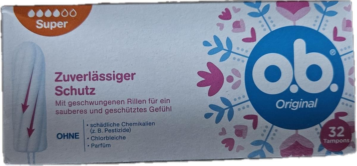O.B. Ob Original Normal Tampony 32 szt. - Opinie i ceny na Ceneo.pl