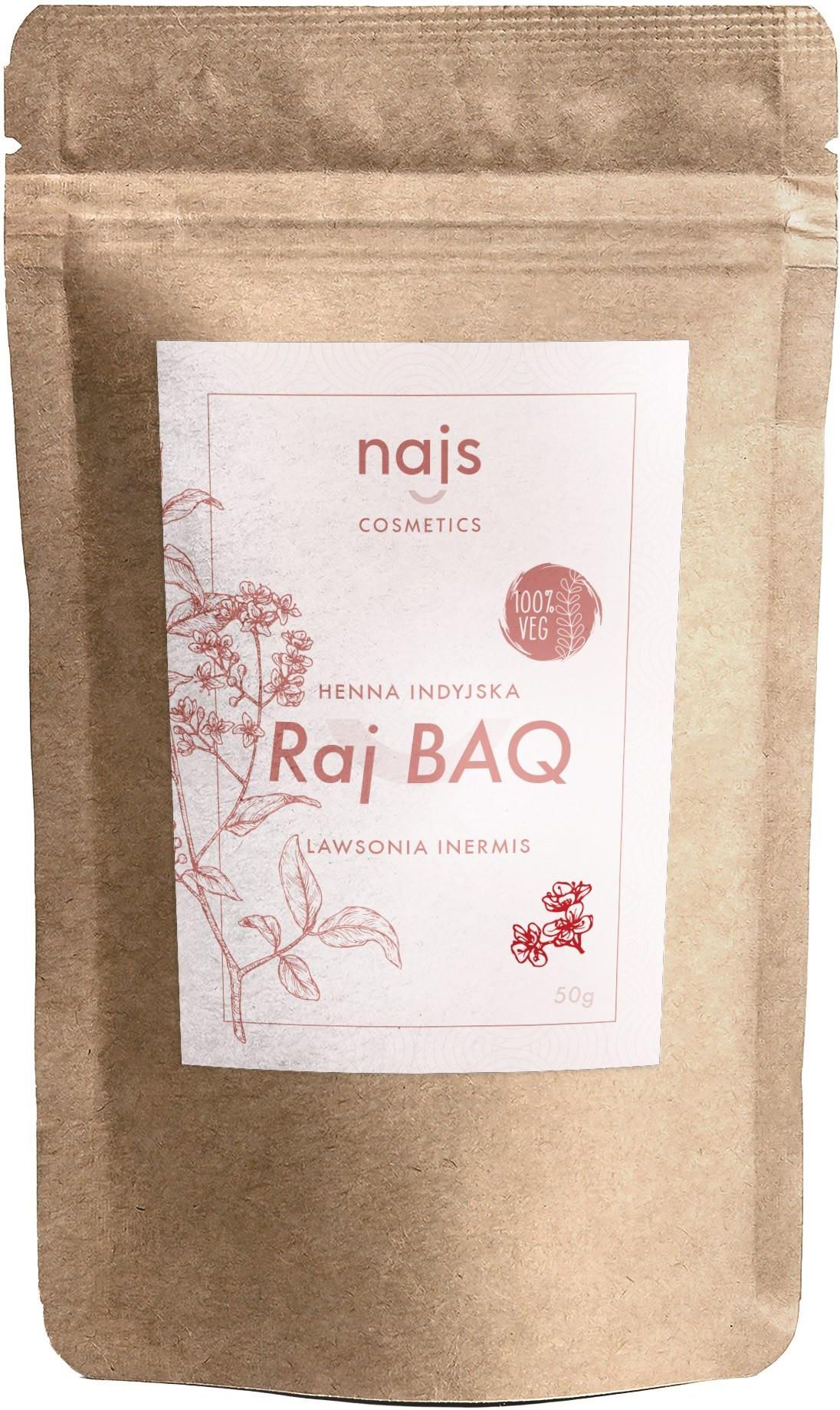 Najs Cosmetics Najs Rajasthani Baq Henna Indyjska Lawsonia Inermis 50G ...