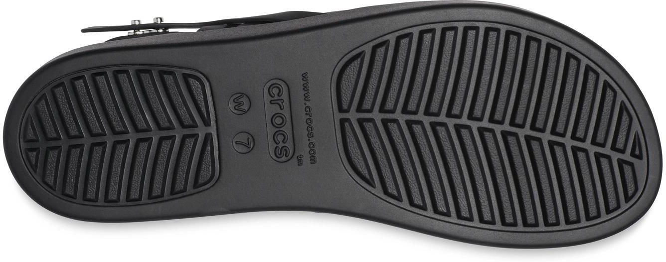 Damskie Sandały Crocs Brooklyn Strappy Lowwdg 206751-001 – Czarny ...