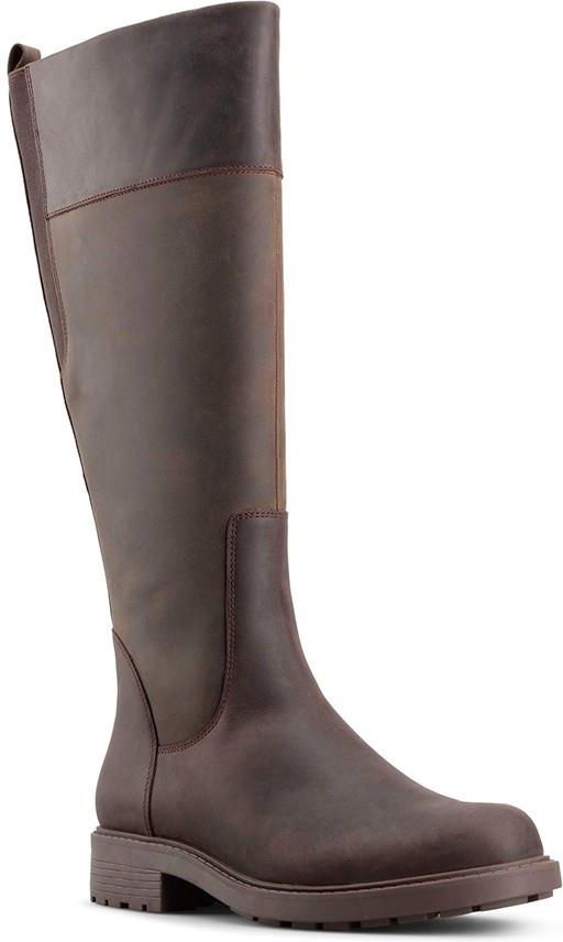 Kozaki Clarks Orinoco 2 Hi kolor dark brown leather 26151685 - Ceny i ...