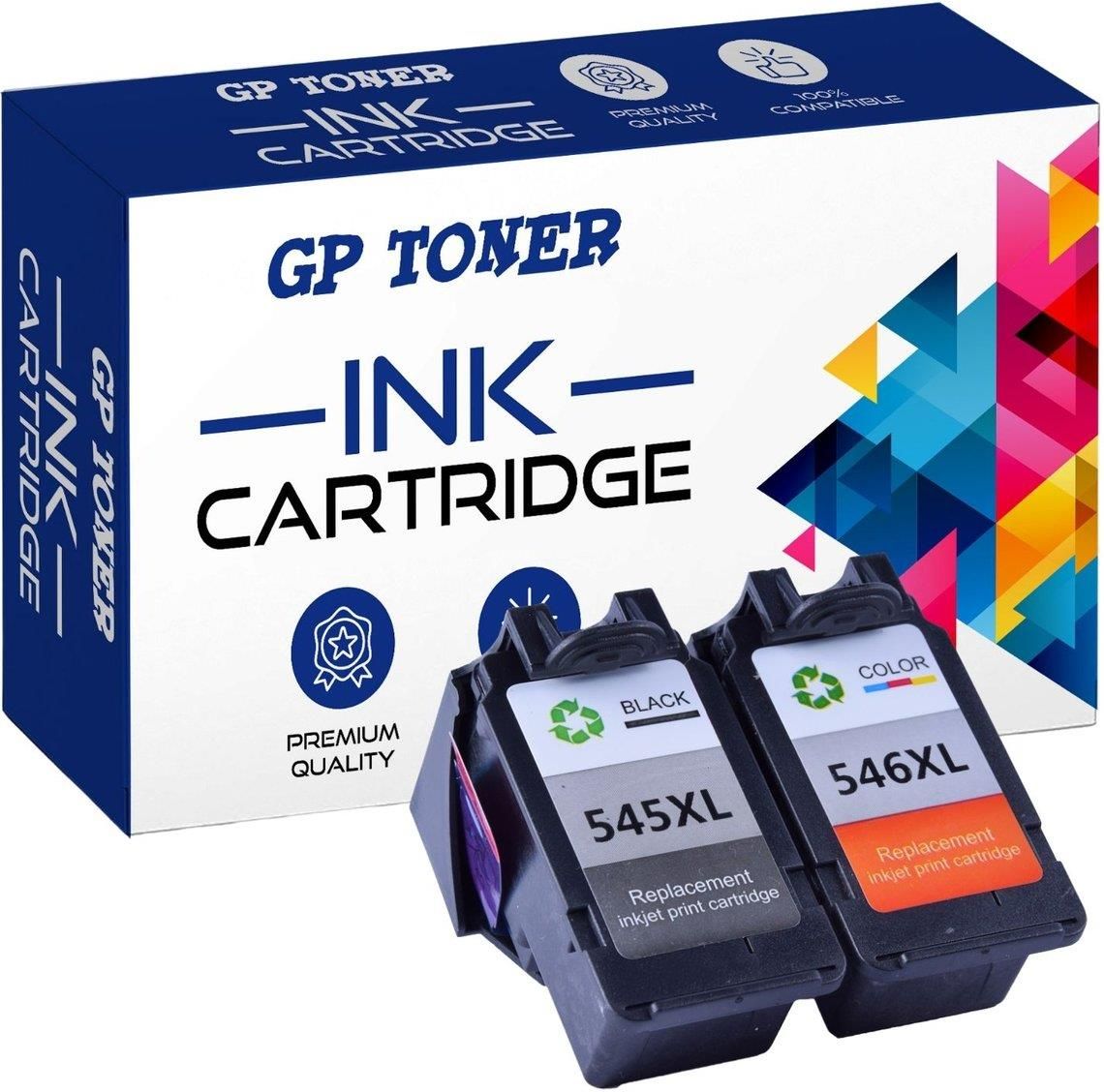 Gp Toner 2 Tusze Do Canon Pixma Pg545 Cl546 Ip2850 Mg2450 (Gpc545Xl ...