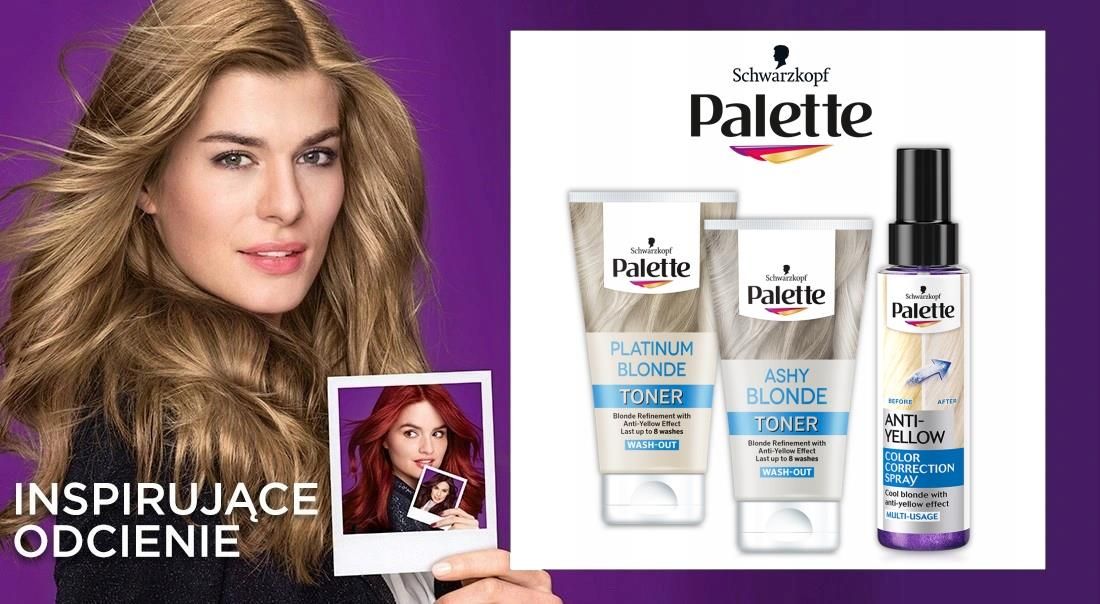 Palette Ashy Blonde Toner Do Włosów 2X150Ml - Opinie i ceny na Ceneo.pl