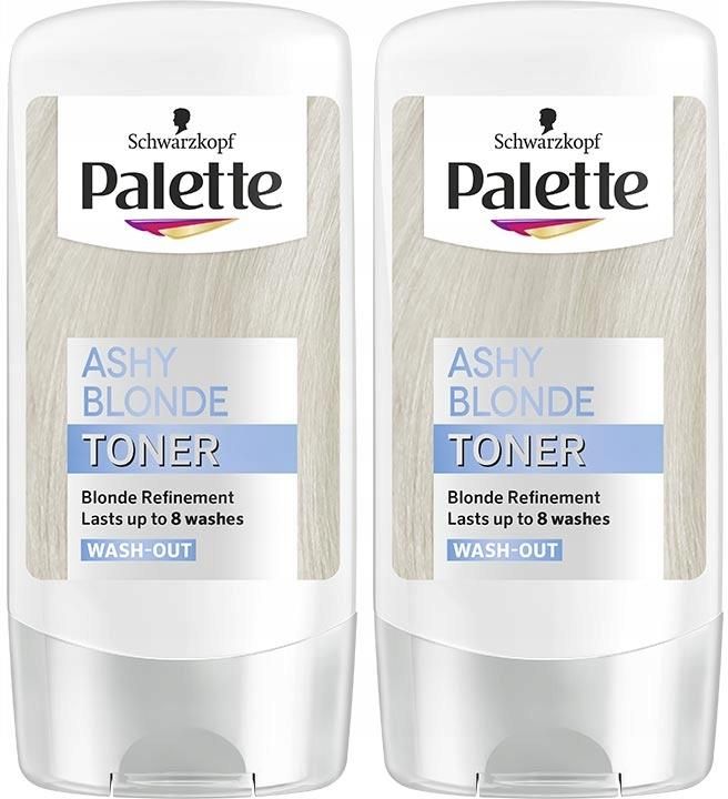 Palette Ashy Blonde Toner Do Włosów 2X150Ml - Opinie i ceny na Ceneo.pl