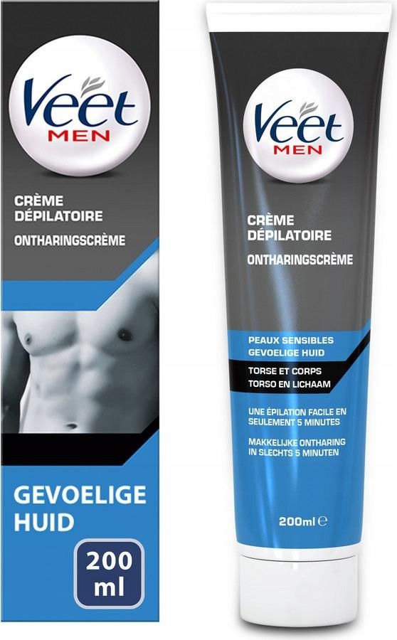 Veet Krem Do Depilacji Dla Mężczyzn 400Ml - opinie i ceny na Ceneo.pl