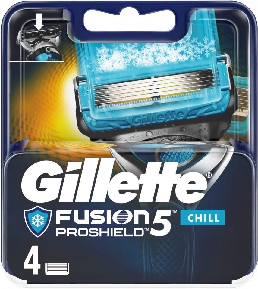 Gillette Wkłady Do Fusion5 Proshield Chill 4 Szt. - Opinie i ceny na ...