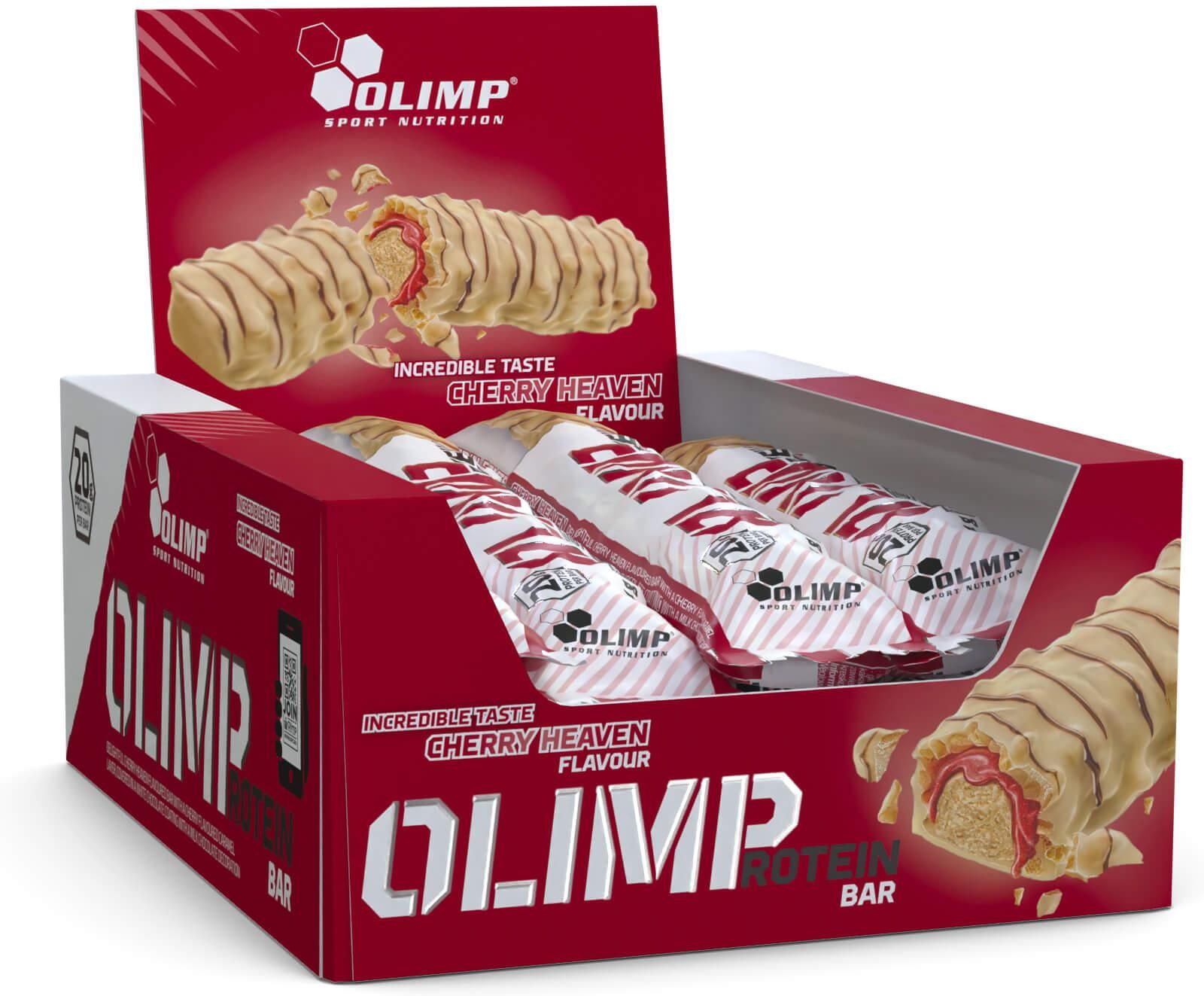 Olimp Sport Nutrition Olimp Protein Bar 64 G Cherry Heaven - Ceny i ...