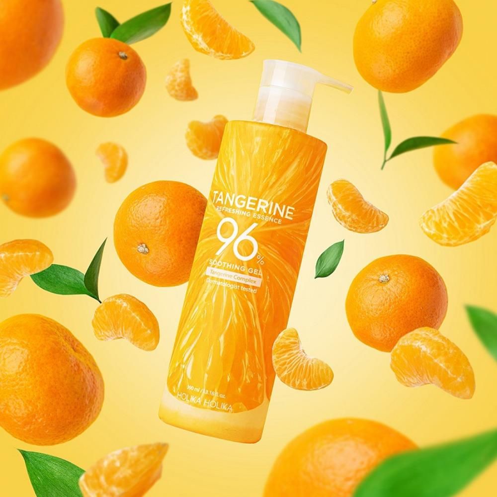 Holika Holika - Tangerine Refreshing Essence 96% Soothing Gel ...