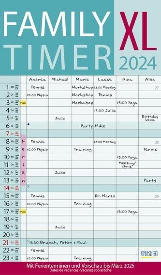 XL Family Timer 2024 - Literatura obcojęzyczna - Ceny i opinie - Ceneo.pl