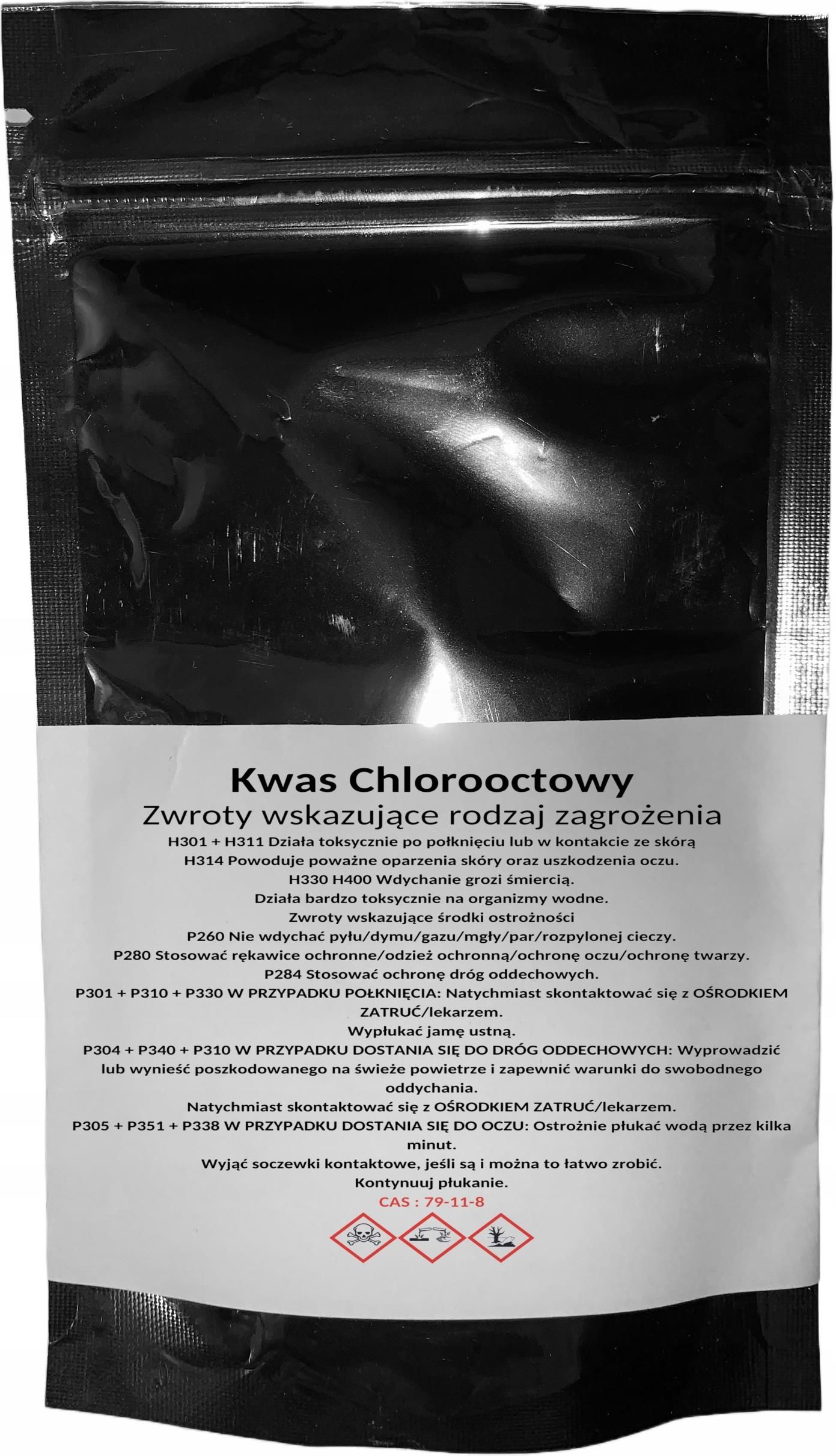 Kwas Monochlorooctowy/Chlorooctowy 250G - ceny i opinie - Ceneo.pl