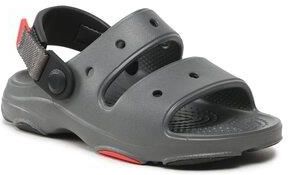 Sandały Crocs - Classic All-Terrain Sandal Kids 207707 0DA - Ceny i ...