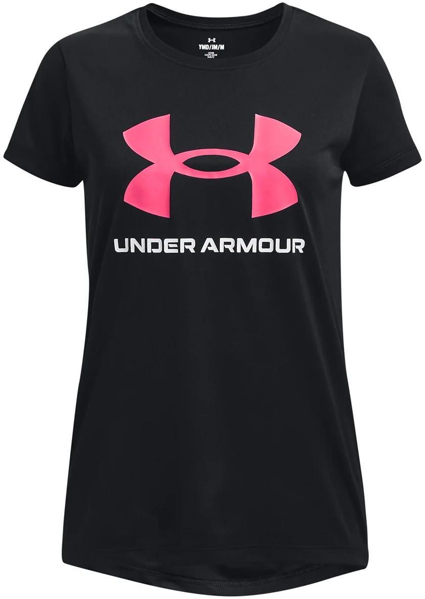 Dziecięca Koszulka z krótkim rękawem Under Armour Tech Solid Print Fill ...