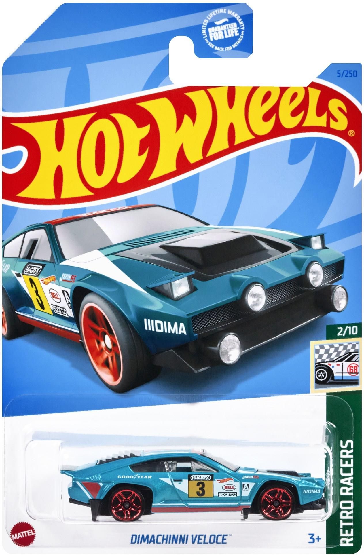 Hot Wheels Dimachinni Veloce Retro Racers HKJ78 - Ceny i opinie - Ceneo.pl