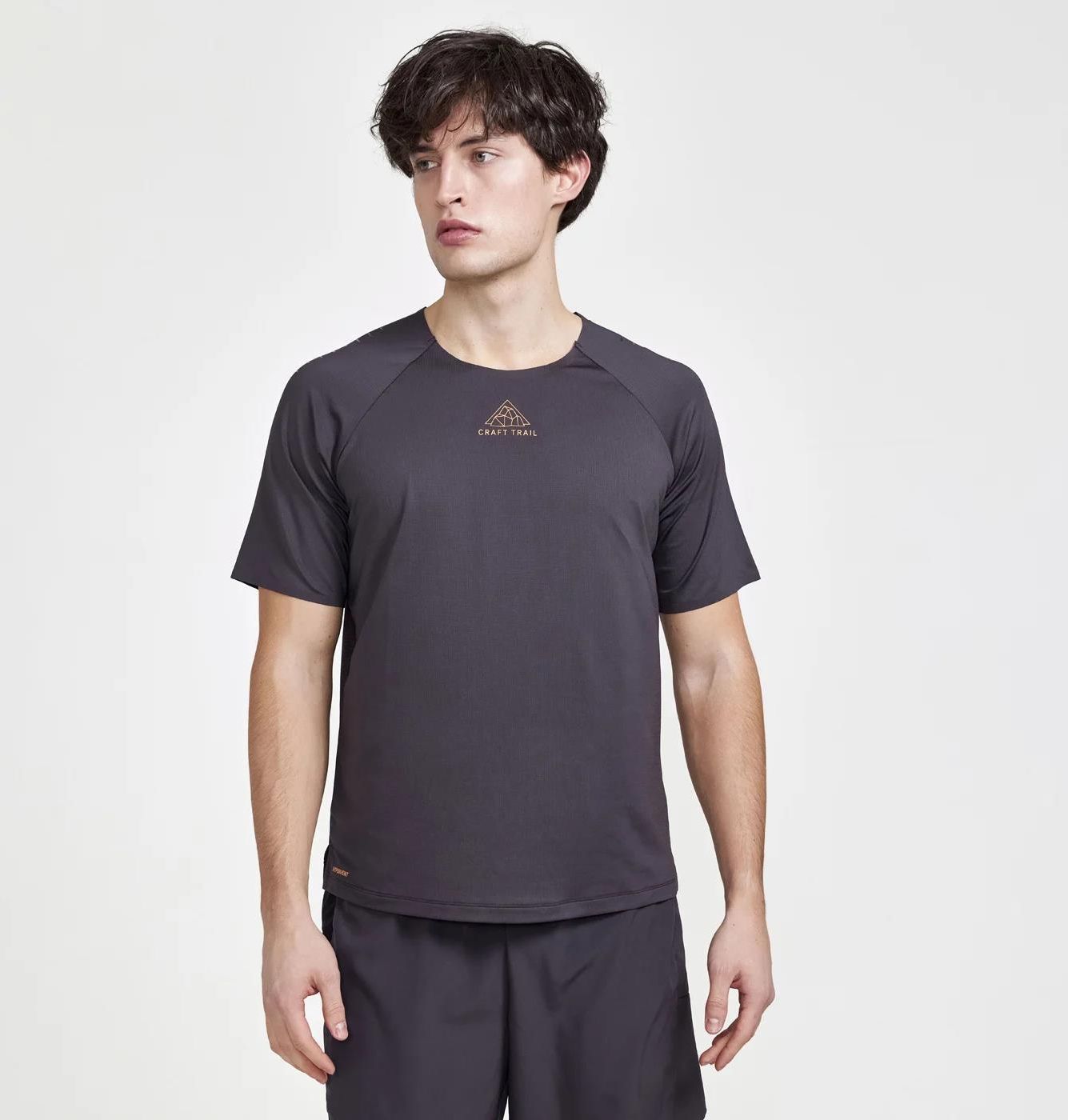 Męska Koszulka z krótkim rękawem Craft Pro Trail SS Tee M 1913152-992000 – Szary - Ceny i opinie ...