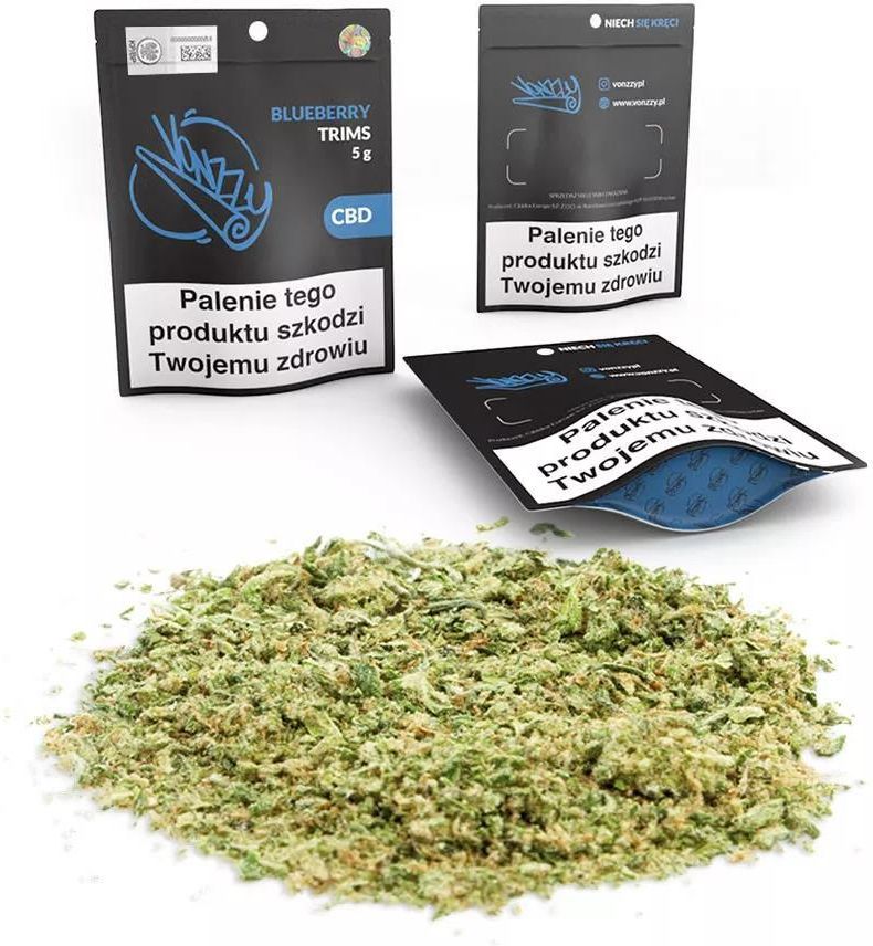 Susz CBD Vonzzy Trims BLUEBERRY 5 g rozdrobniony - Opinie i ceny na ...