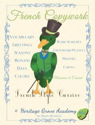 French Copywork: French Style Cursive - Literatura obcojęzyczna - Ceny ...