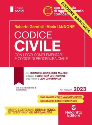 Codice civile con leggi complementari e codice di procedura civile ...
