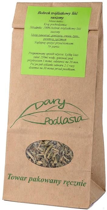 Dary Podlasia Bobrek trójlistkowy liść 200g - Opinie i ceny na Ceneo.pl