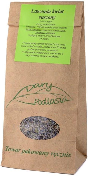 Dary Podlasia Lawenda kwiat Zioła 200g - Opinie i ceny na Ceneo.pl